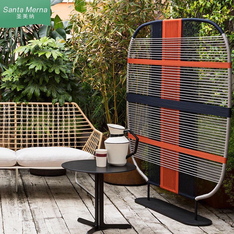 What are the design highlights of scandinavian outdoor rattan screen ...