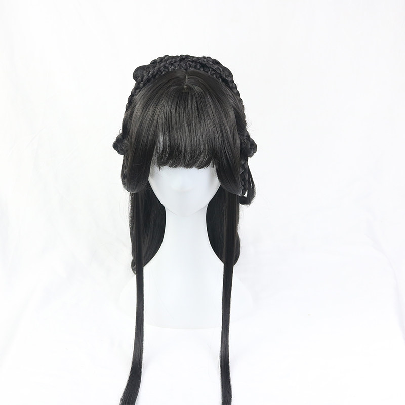 Baili Sheng Song Ancient style wig Ancient costume modeling wig Wei Jin ...