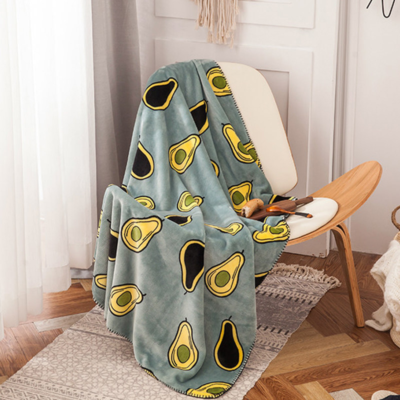 Autumn and winter double thick blankets single dormitory student baby ...