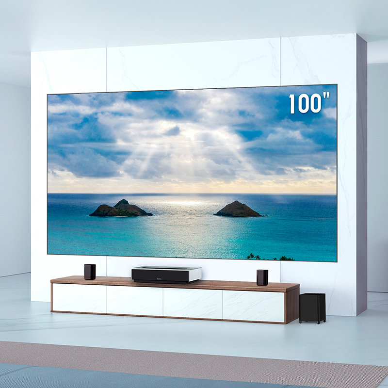 [USD 4423.28] ( Special wall surface ) Feng Mi 100-inch Fresnel ...