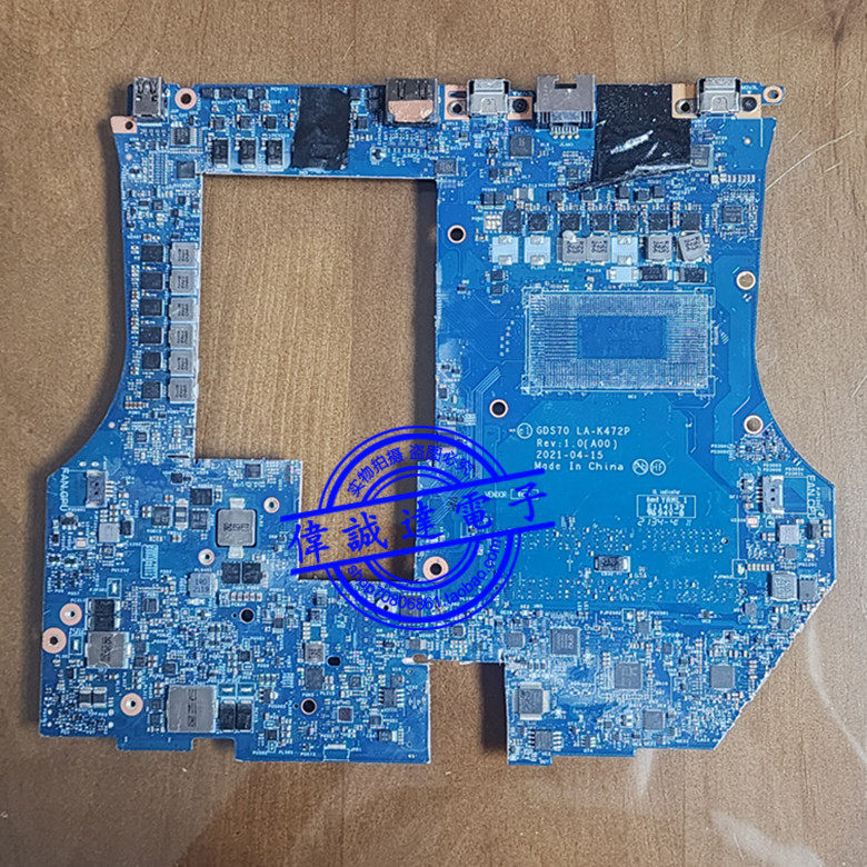 外星人Alienware X17 R1 R2 板号 LA-K472P P48E 料板EC KB9542GF