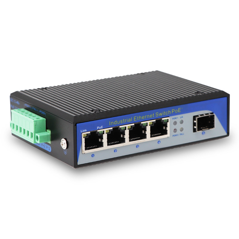 aopre industrial grade Gigabit 1 optical 4 electrical fiber transceiver ...