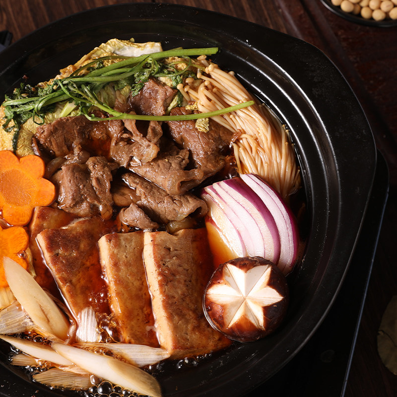 Laurel Sukiyaki Sauce 1L Sukiyaki Pot Ingredient Sauce Fat Beef Slices ...