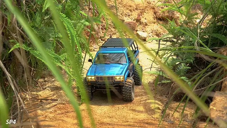 CROSS-RC 新款SP4/FR4 1/10 4X4 高度仿真越野攀爬皮卡电动遥控车