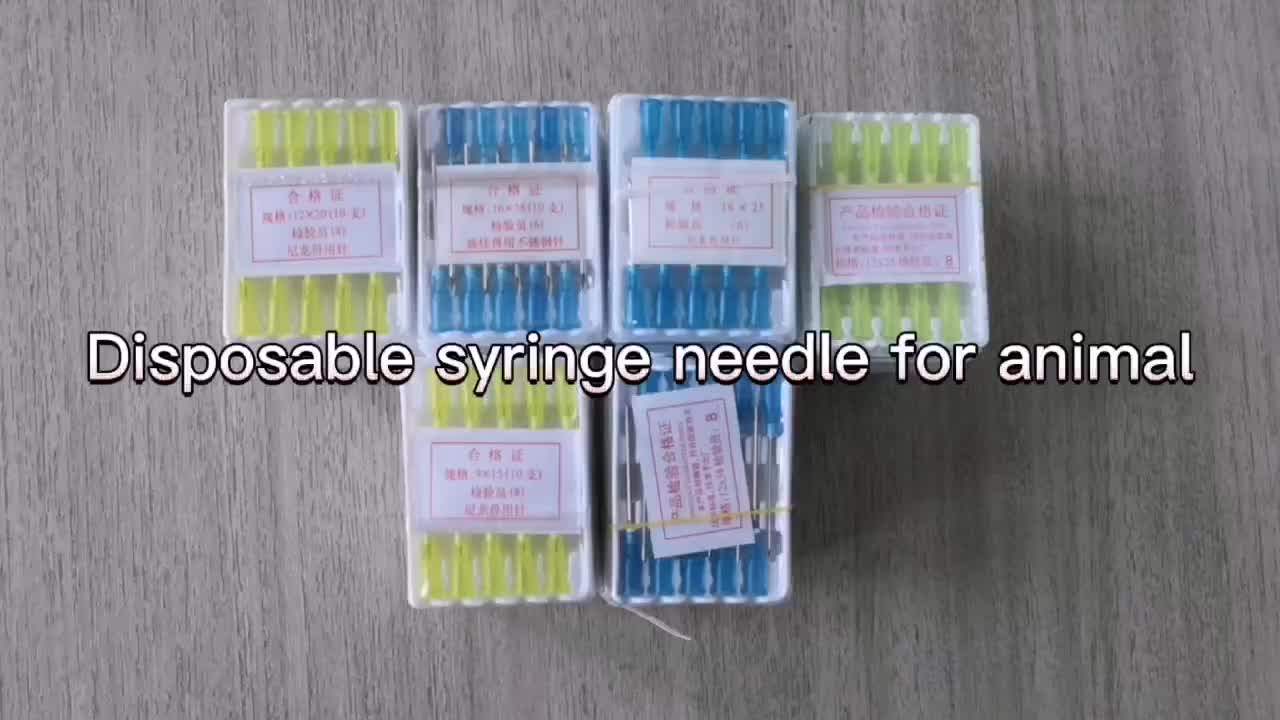 Disposable Injection Needle Veterinary Use Syringe Needle Livestock ...