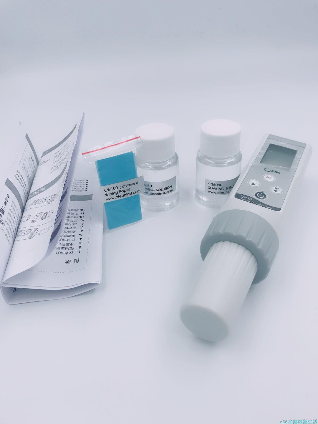 [USD 587.32] Hydrogen-rich water test pen Hydrogen concentration test ...