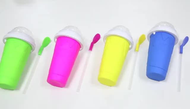 Tik Tok Shopee Temu Slushy Cup Dropshipping Custom Frozen Slushy Maker ...