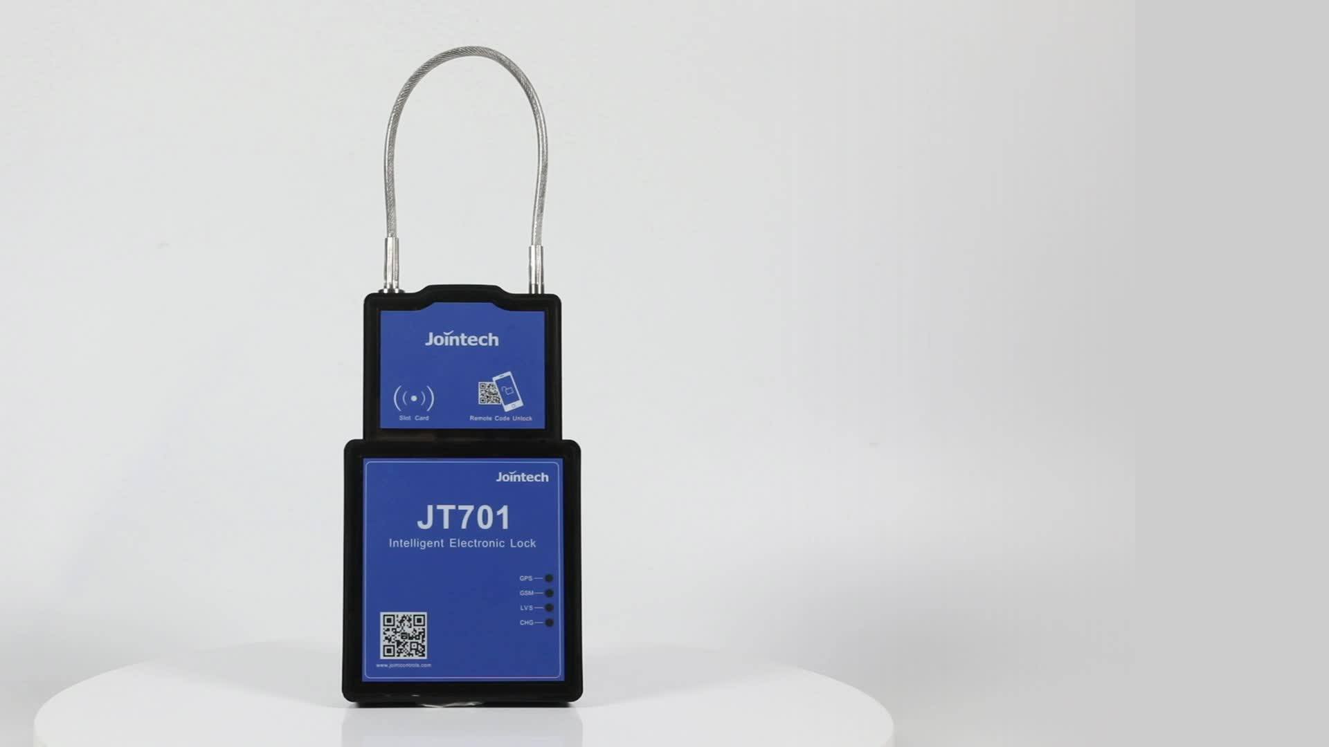 4g Cargo Security Lock Jointech Jt701 Smart Gps Padlock For Container ...
