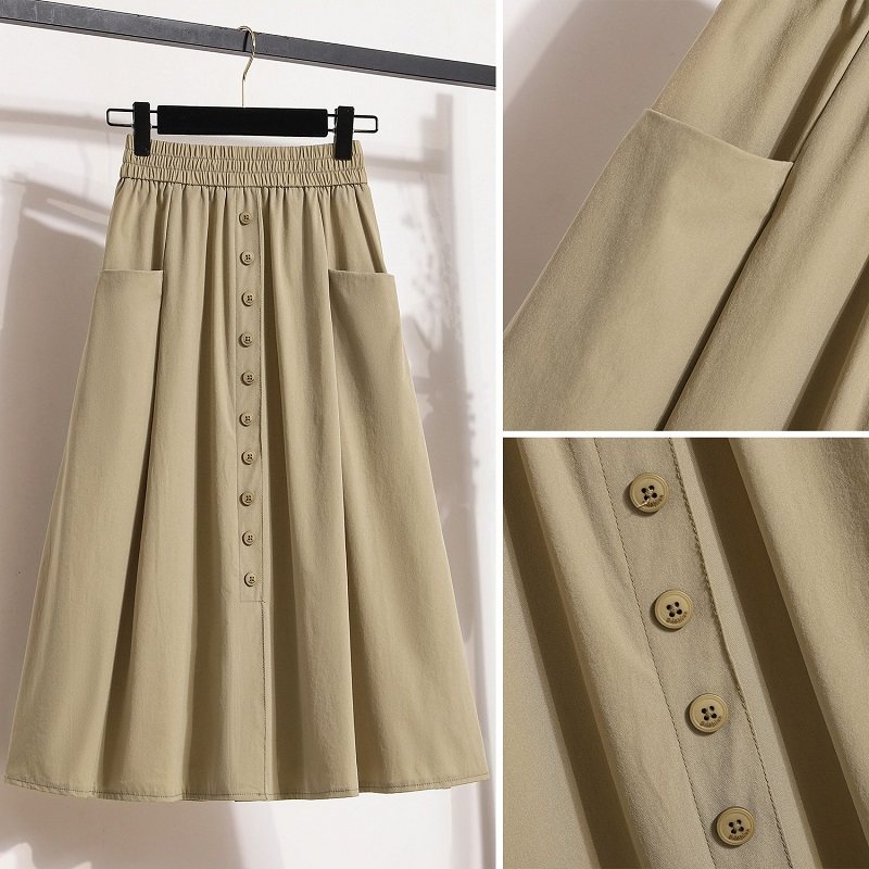 DHOLIC2025夏季新高级感半裙：职场通勤+约会都出片的神仙单品！ -大码半身裙-淘宝百科网