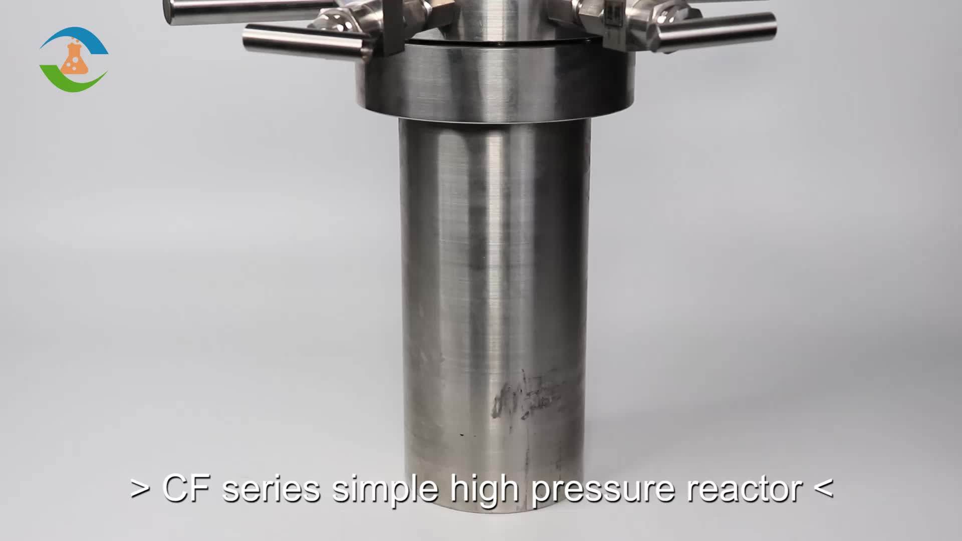 Stainless Steel Mini Cf-series High Pressure Reactor Vessel Small ...