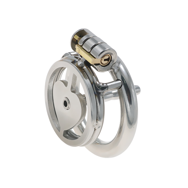 爱心型贞操锁阴茎笼子男士佩戴情趣玩具CB平板锁贞洁装置性工具SM-Taobao