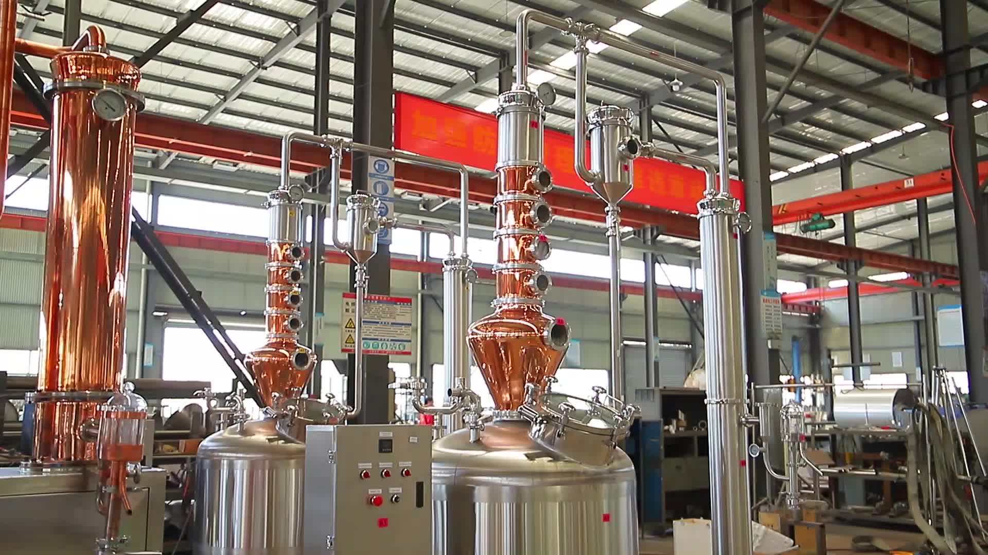 Alcohol Processing Types Distillery Unit 50l 100l 200l Usa Hot Sales ...