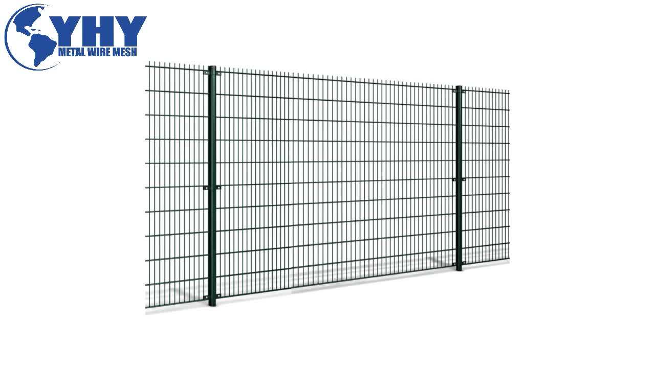 High Security Anti Climbing Welded Wire Mesh Fence Panels,Anti Climb ...
