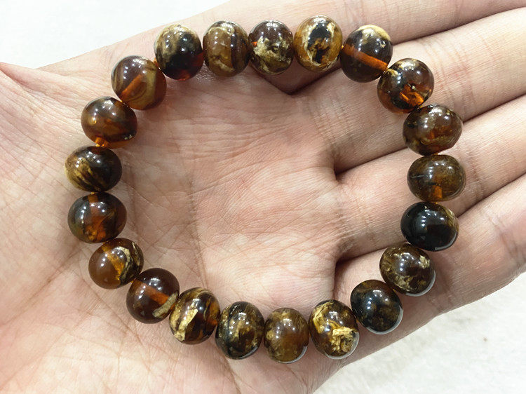 Leave a compensable ten Fushun natural amber hua po beeswax 10mm ...