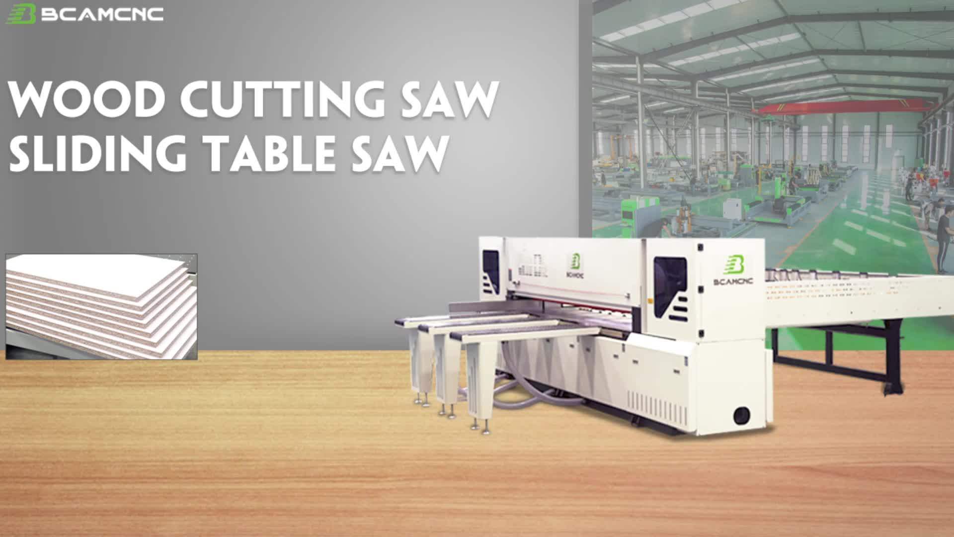Automatic Panel Saw Cnc Beam Saw For Panel Furniture Cutting Computer ...