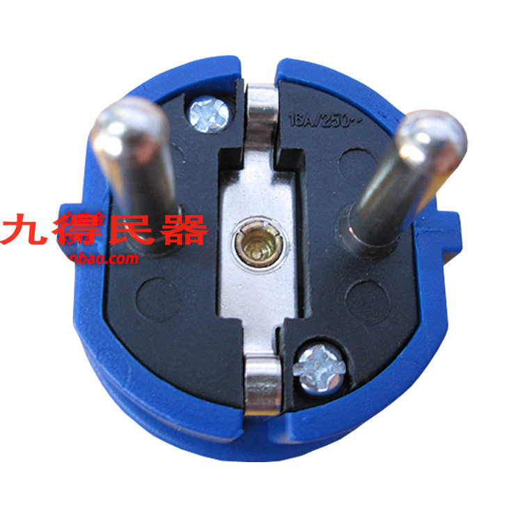 European standard german standard plug 16a two round connector european ...