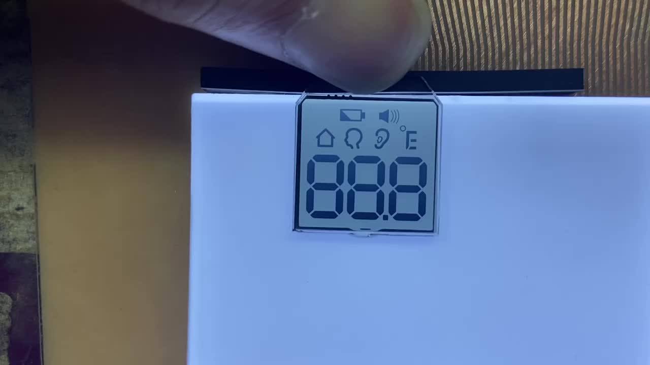 7-segment Lcd Display Panel Customise Digit Transparent Liquid Crystal ...