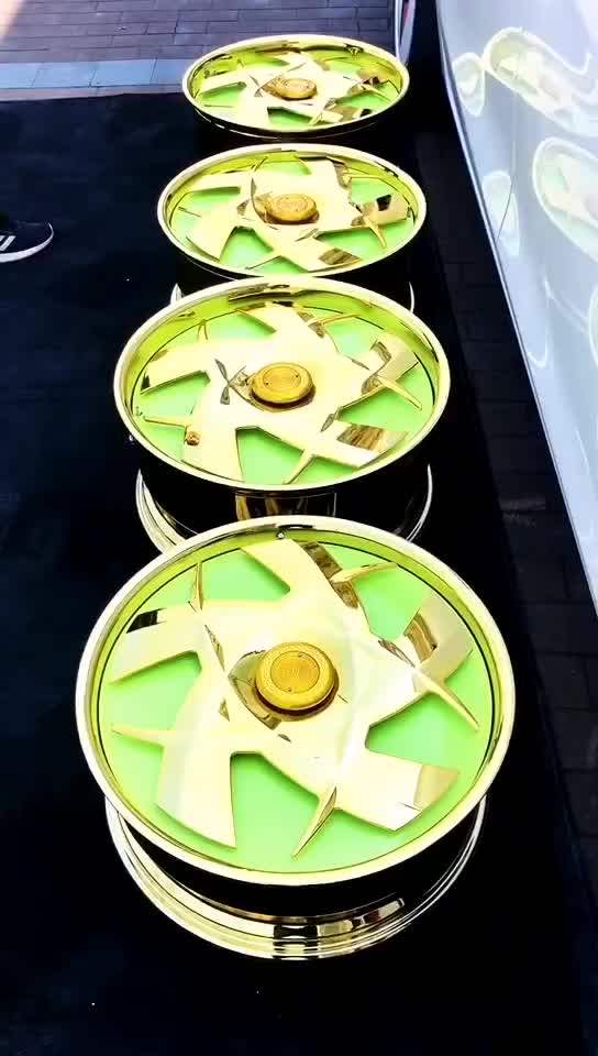 S234 Dazr Deep Dish Polished Lip Wheel Donk Rim Custom Forged Aluminum ...