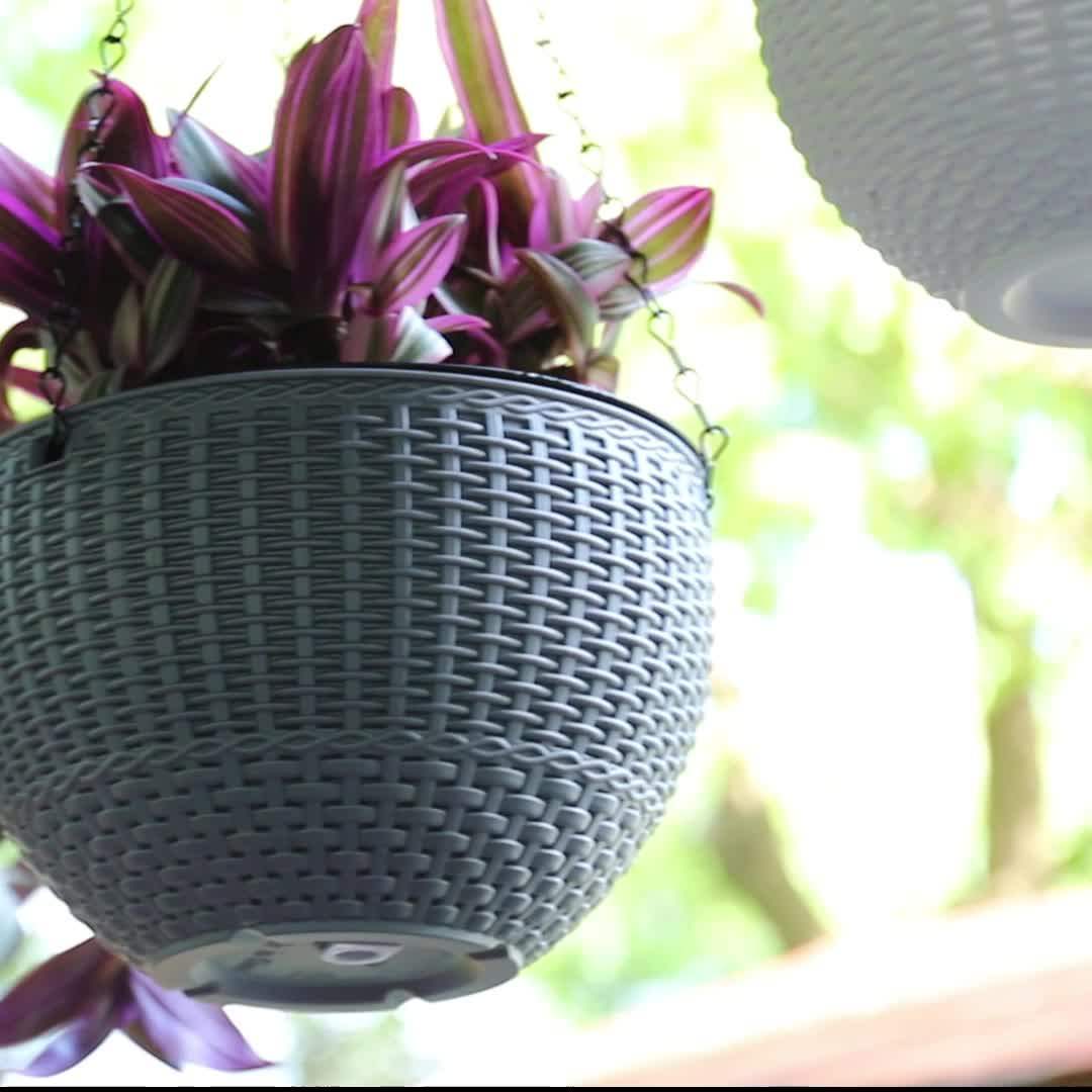 Self- Watering Planter Hanging Pot Extra Large Planter Hanging Flower ...