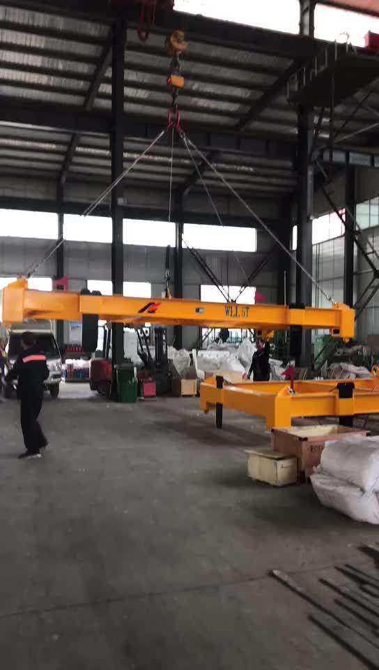 20'' Lifting Auto Telescopic Container Spreader Container Handling With ...