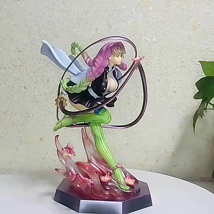 21cm Demon Slayer Kimetsu Yaiba Swordsmith Village Kanroji Mitsuri Pvc ...