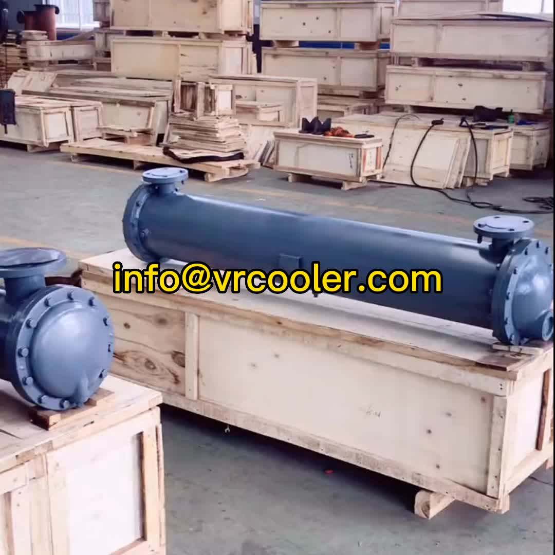 Small Shell And Tube Oil Cooler Heat Exchanger For Boats - Buy ...