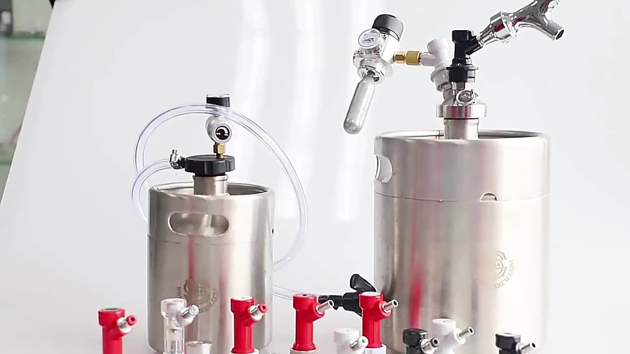 Stainless Steel Beer Connector Beer Spear Quick Fitting Connector For ...