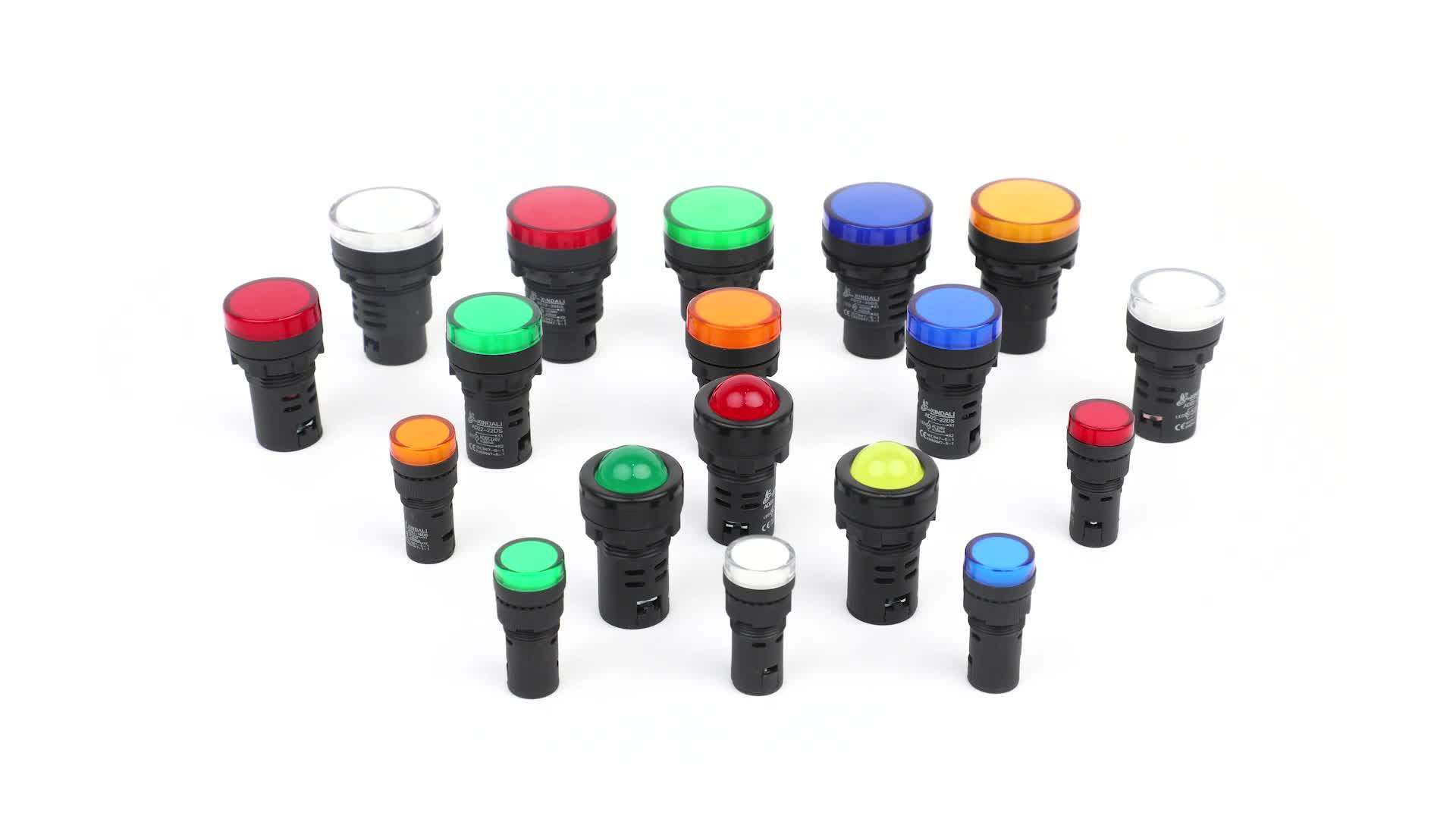 Ad22-22dsv Voltage Meter Display Led Indicator Lamp Lights 220v - Buy ...