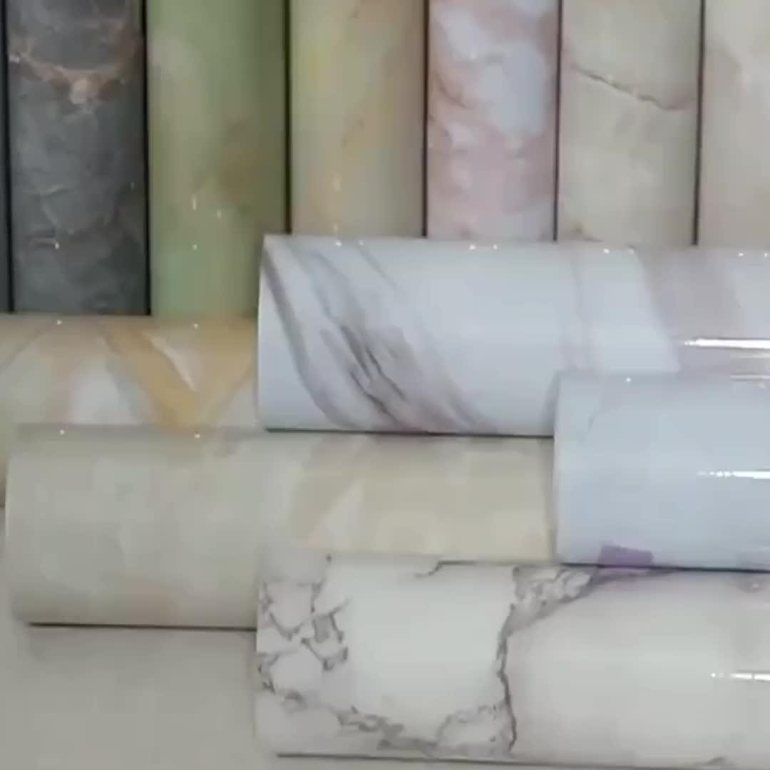 Oem Service Customizable Marble Colour Texture Pvc Film Granite Design ...