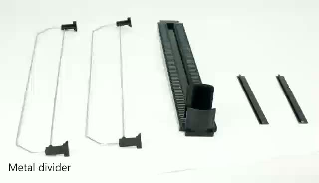 New Supermarket Automatic Plastic Spring Loaded Fridge Water Self Feed ...