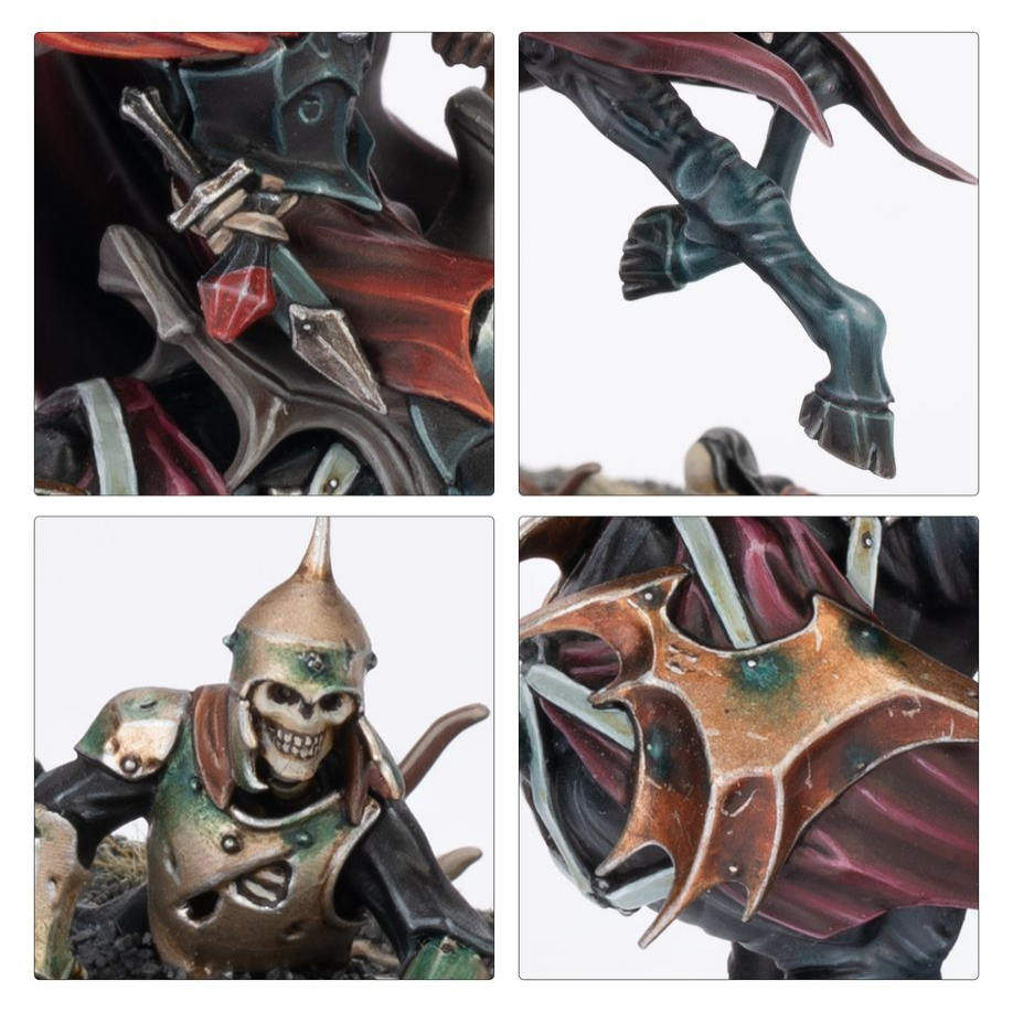 战锤AOS VAMPIRE LORD ON NIGHTMARE STEED：黑暗中的王者，吸血鬼领主登场！-其它棋牌-淘宝好物网