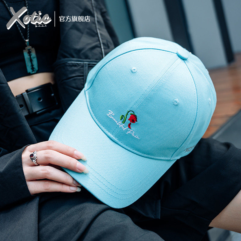 Xotic official withered rose cap embroidery summer multi-color original ...