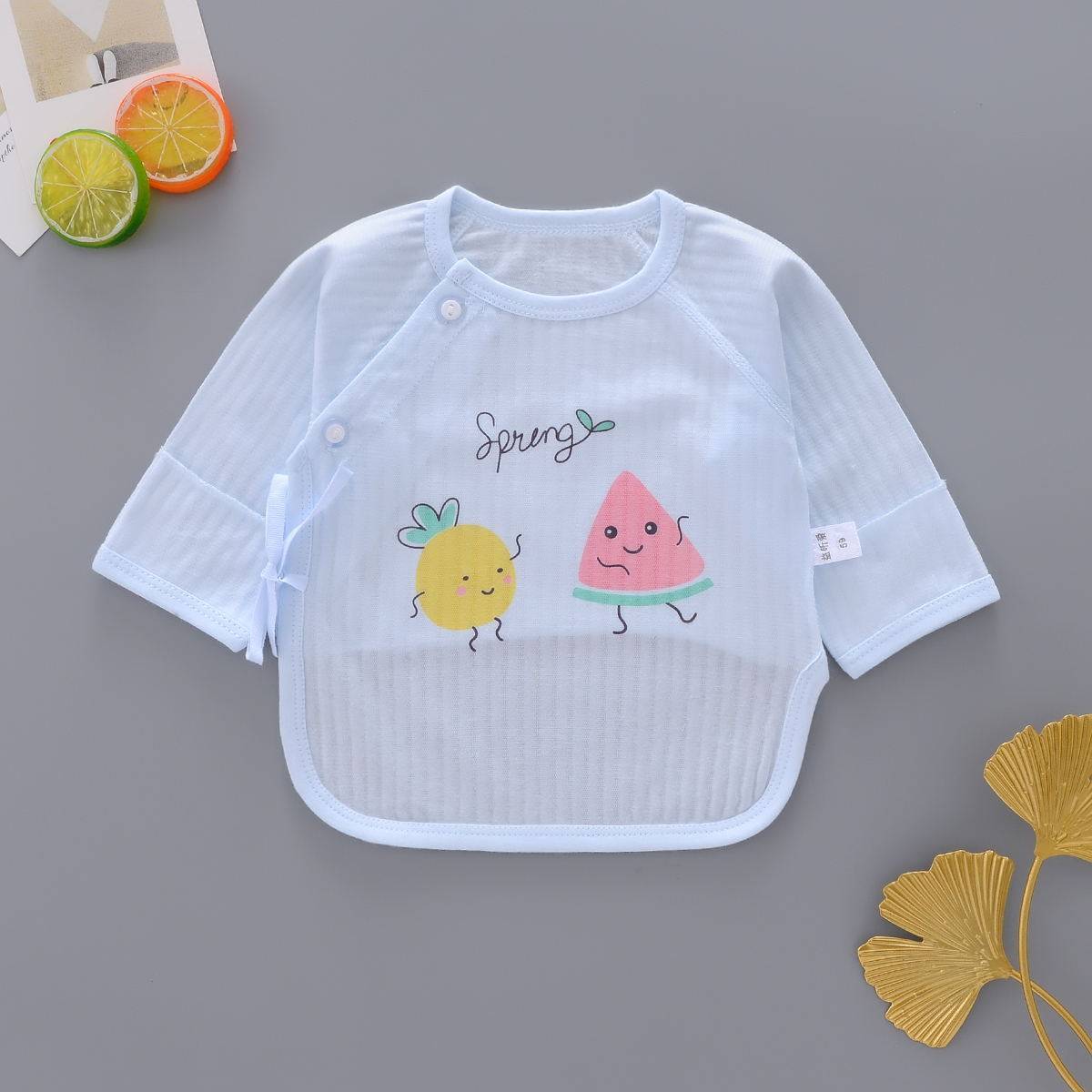 Newborn summer thin half backing monk clothes: a new choice for baby’s ...