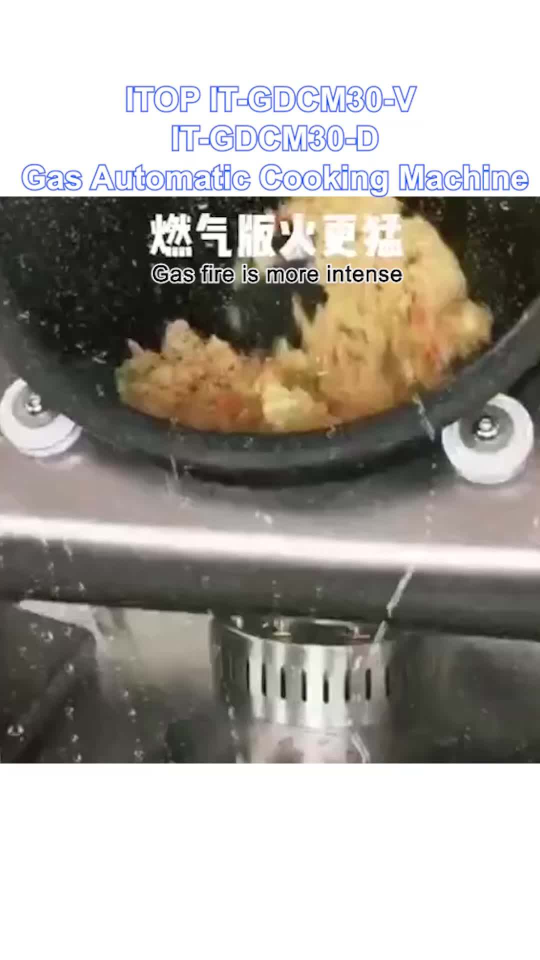 Restaurant Intelligent Cooking Robot Cooker Cucina Rotating Automatic ...