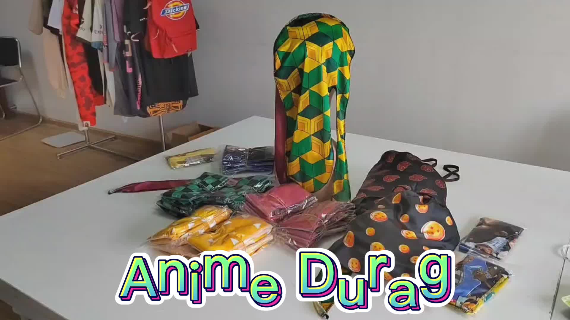 Custom Silky Durag High Quality Latest Anime Design Wholesale Hip Hop ...
