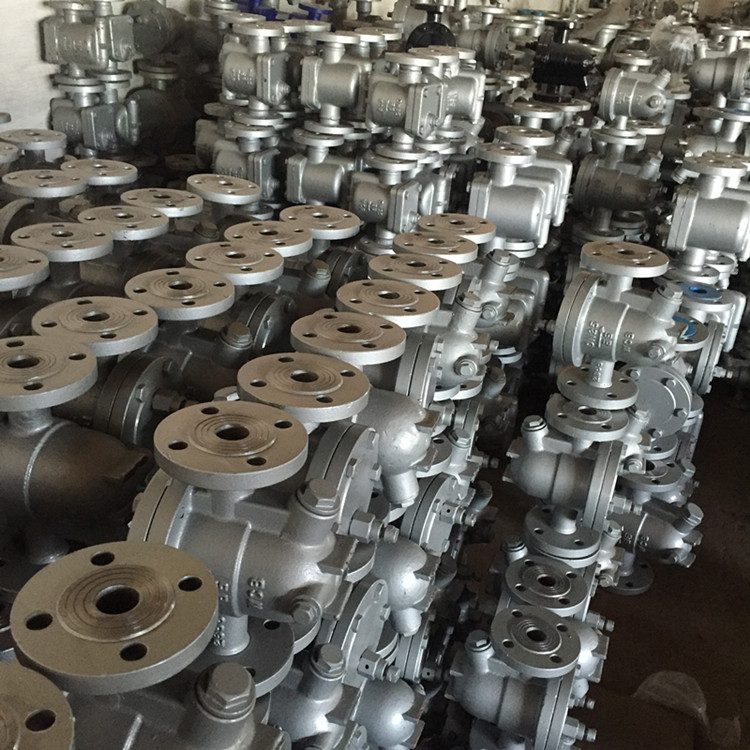 [USD 52.54] CS41H-16C 25C Casting Steel Carbon Steel 304 Free Floating Ball Steam Flange Water ...