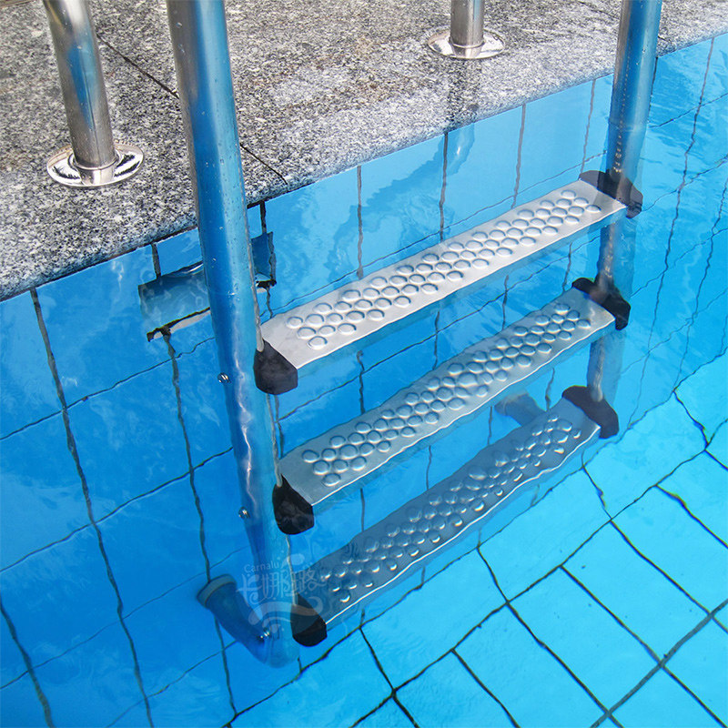 Swimming pool ladders swimming pool water stair treads stainless steel ...