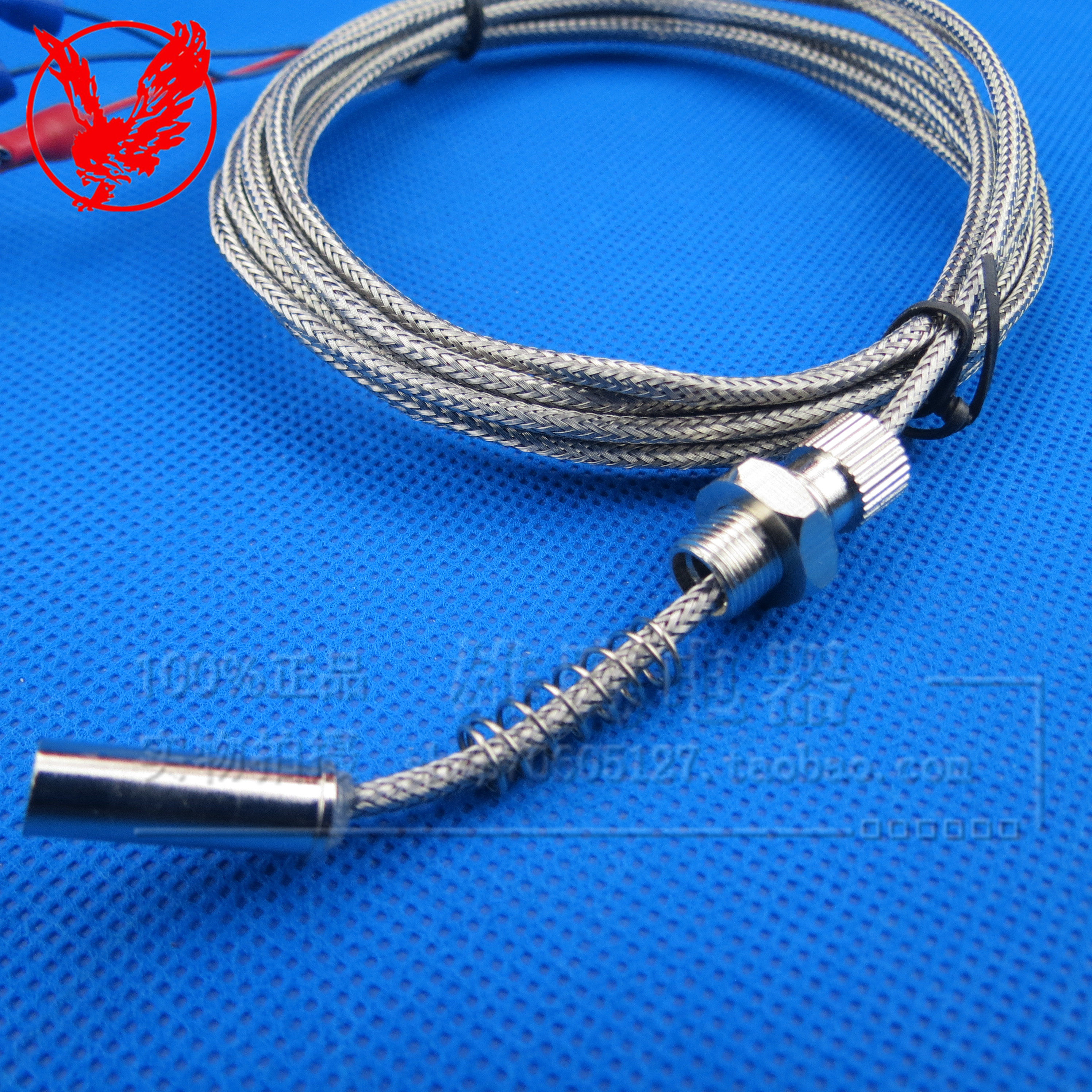 PT100 Thermal Resistance Temperature Sensor Probe Motor Bearing ...