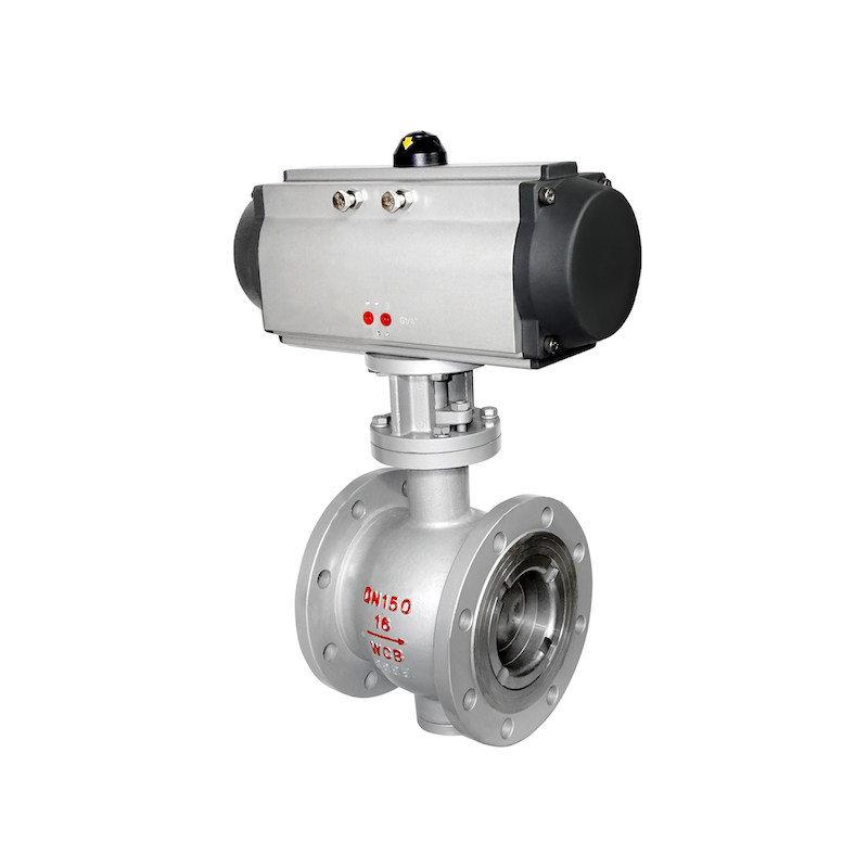 [USD 248.48] Pneumatic valve PQ640Y-16C cast steel pneumatic eccentric ...