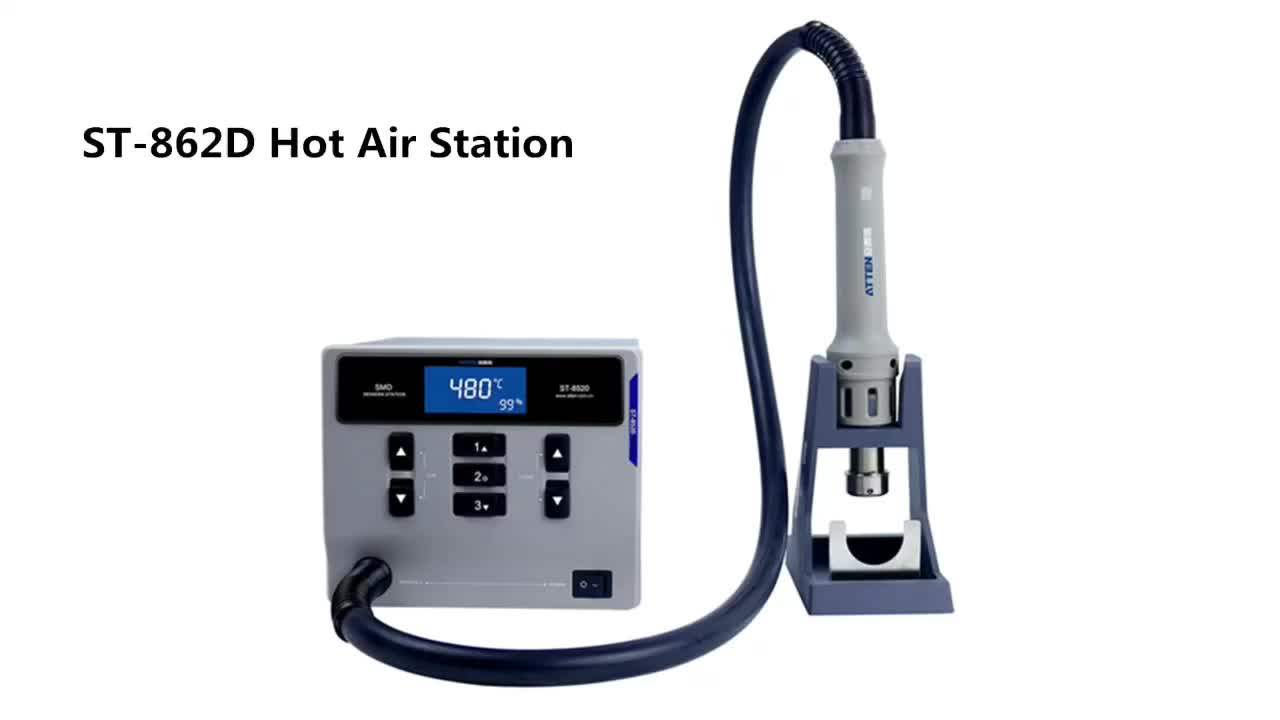 Atten St-862d Low Noise Fast Heating-up Large Power 1000w Hot Air ...