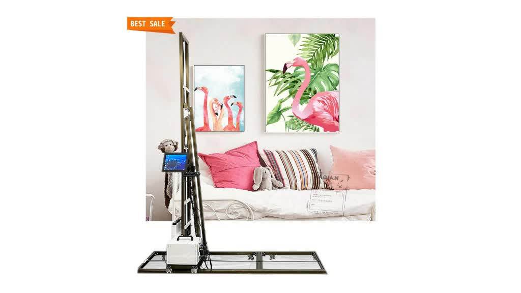 Automatic Large Format Wallpen 3d 5d Wall Printer Double Heads Uv ...