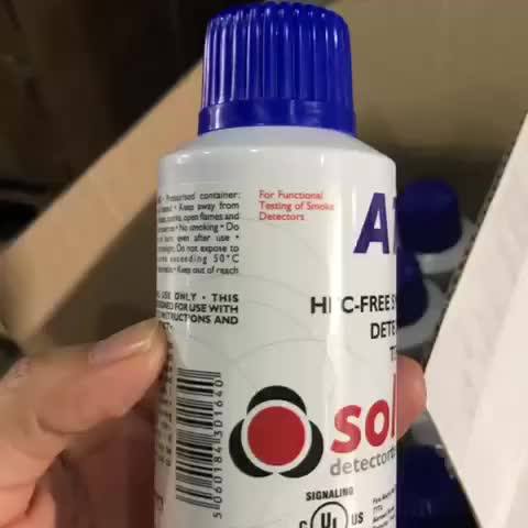 Impa 331074 Solo-a10 Spray Fire Alarm Smoke Detector Test In Fire ...