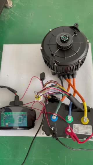 Qs Motor Qs165 35h 5000w 72v 100kph Mid Motor With Fardriver Nd724530b ...