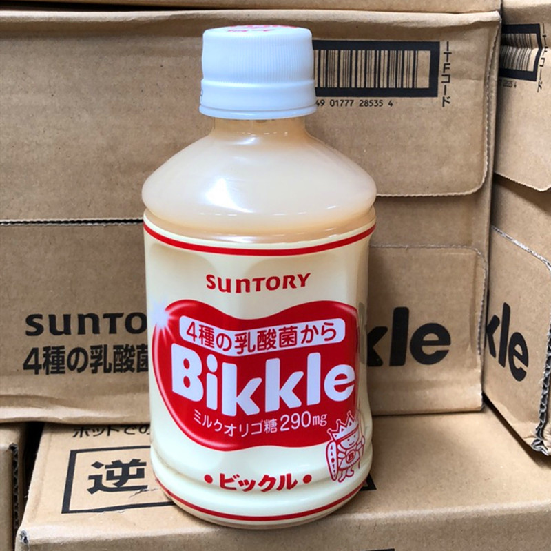 November 21-24 bottles-Japan imported Suntory Bikkle milk containing 4 ...