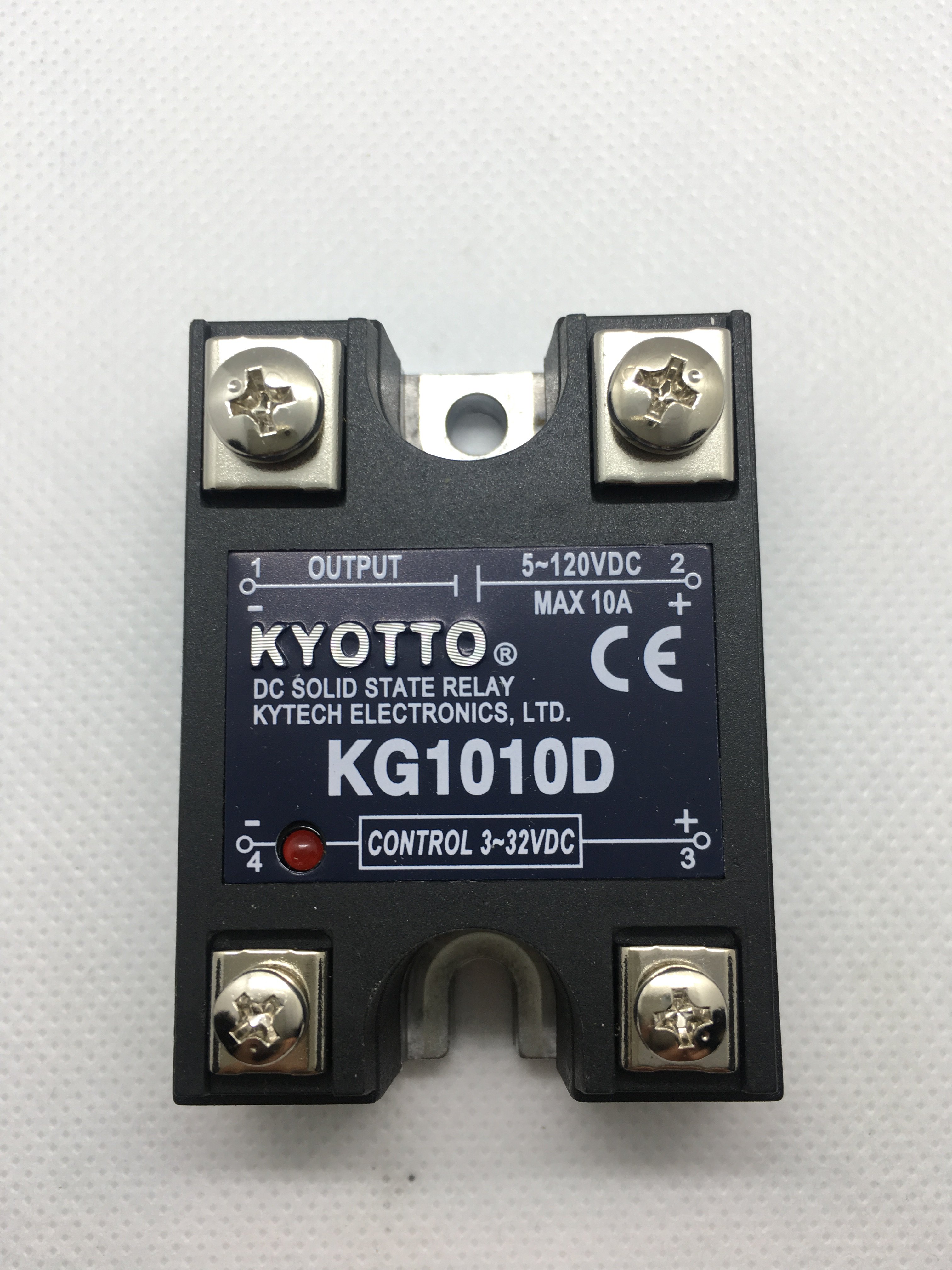 KG2075D 5-220VDC 10A 凯优特3-32VDC KYOTTO固态继电器台湾