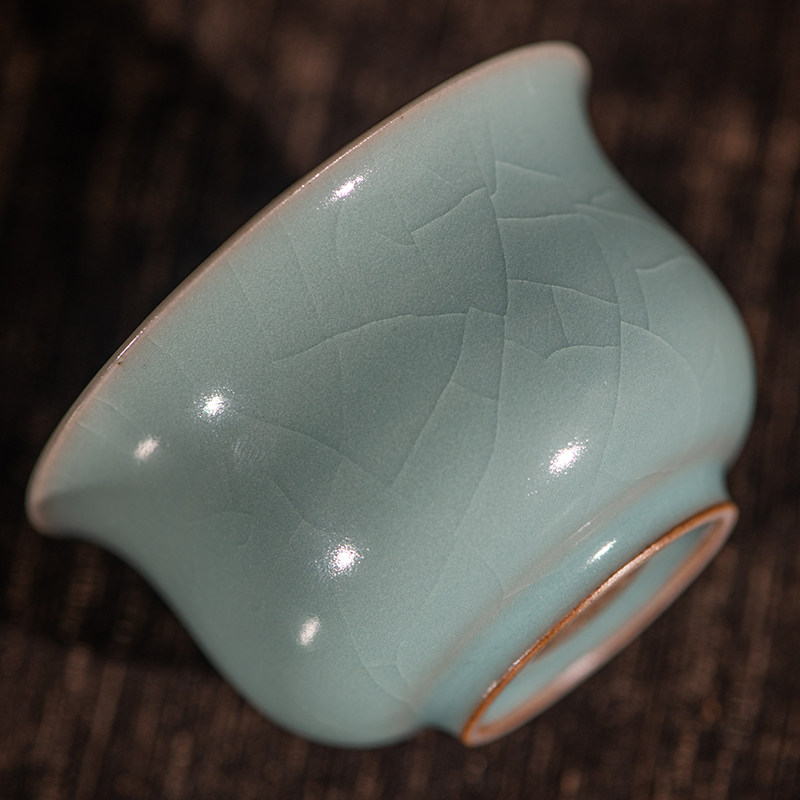 Yizze Ruku Kun Master Cup of the original mine glaze of the Qingqiang ...