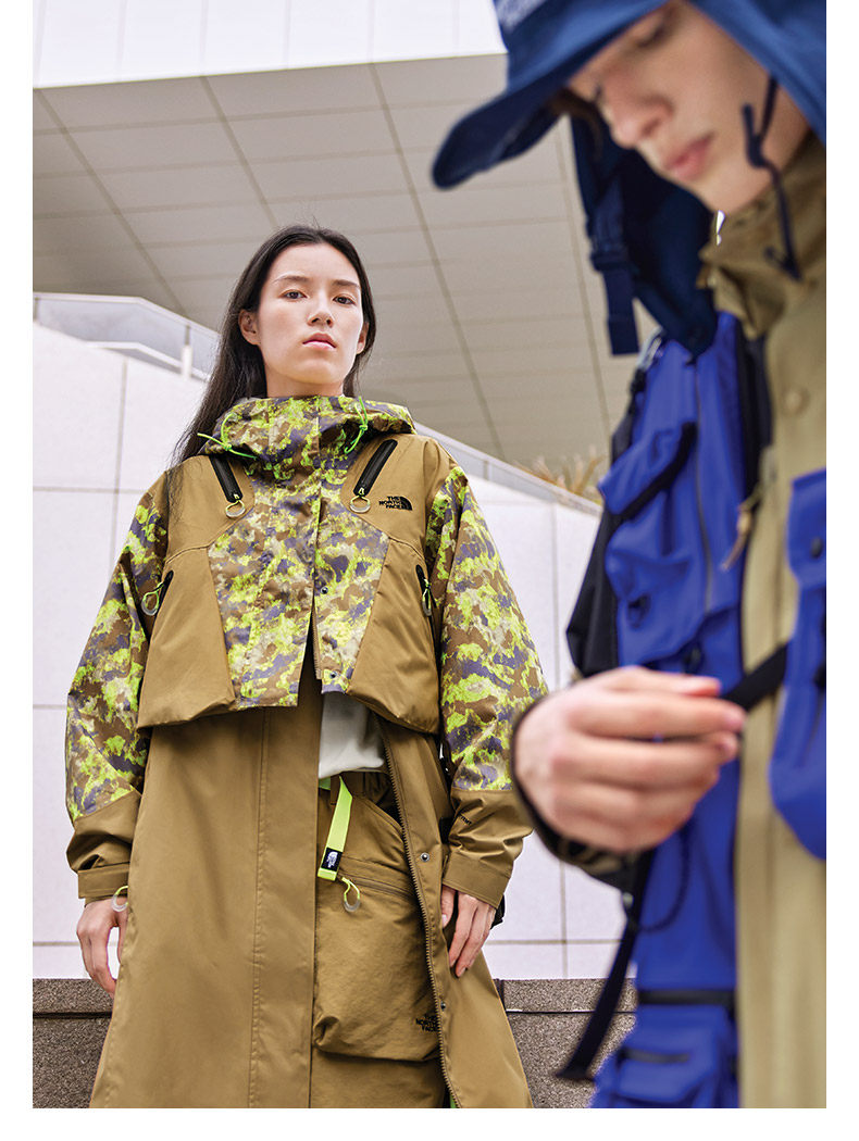 TheNorthFaceUE北面先锋设计女长款二合一冲锋衣23春新款81M3_THE NORTH FACE ICON 2021