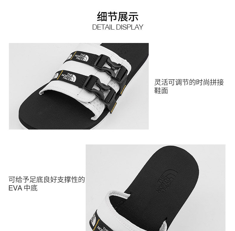 TheNorthFace北面UE女户外轻便舒适凉鞋沙滩凉拖23夏季新款819W_THE NORTH FACE ICON 2021