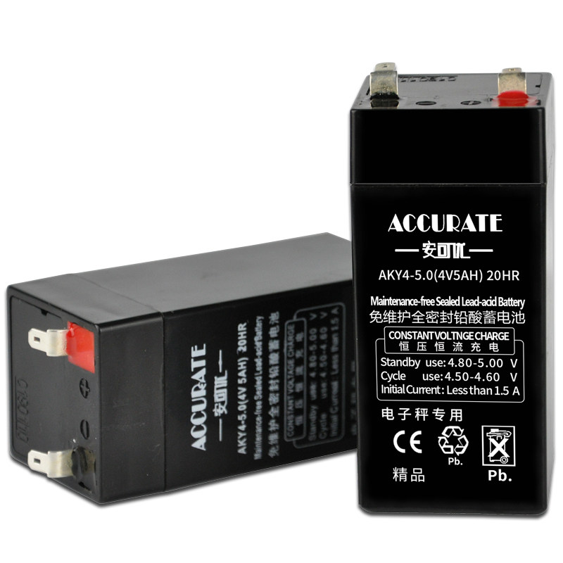 [USD 11.29] Electronic scale battery 4V general battery 4v4ah 20HR ...