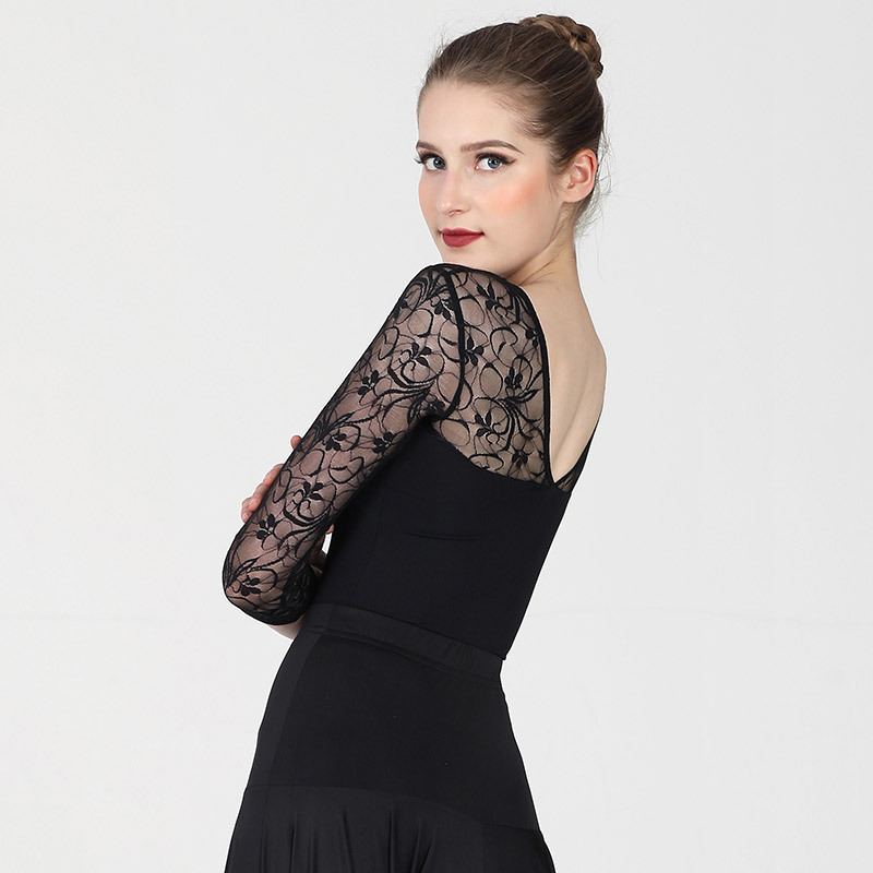 Ballroom latin dance bodysuit for women Latin dance training clothes ...